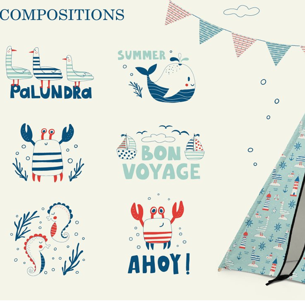Cute Nautical Collection – MasterBundles