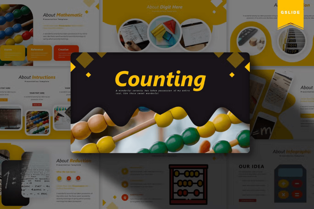 Counting Google Slides Template – MasterBundles