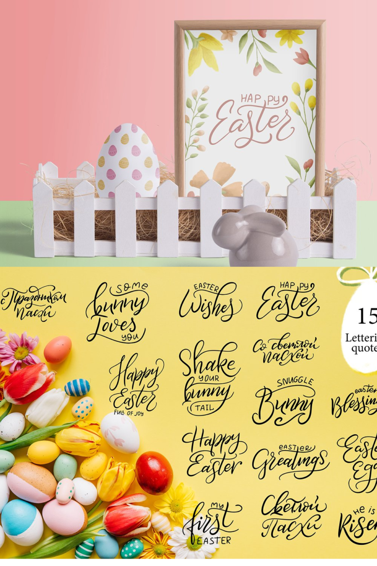Easter Egg - Graphic Clipart + Lettering – MasterBundles