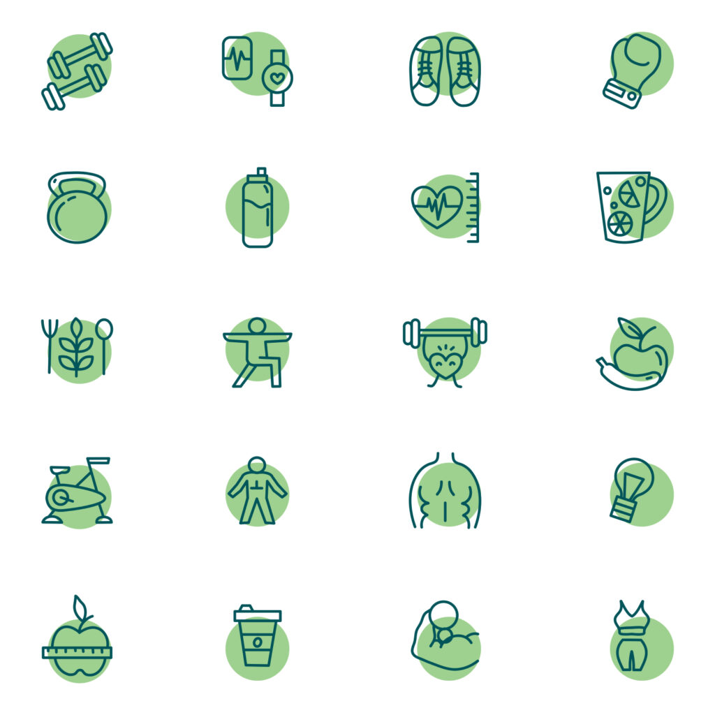 Gym Icons Set – MasterBundles