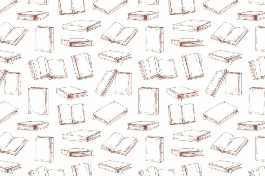 Old Books Seamless Patterns – MasterBundles