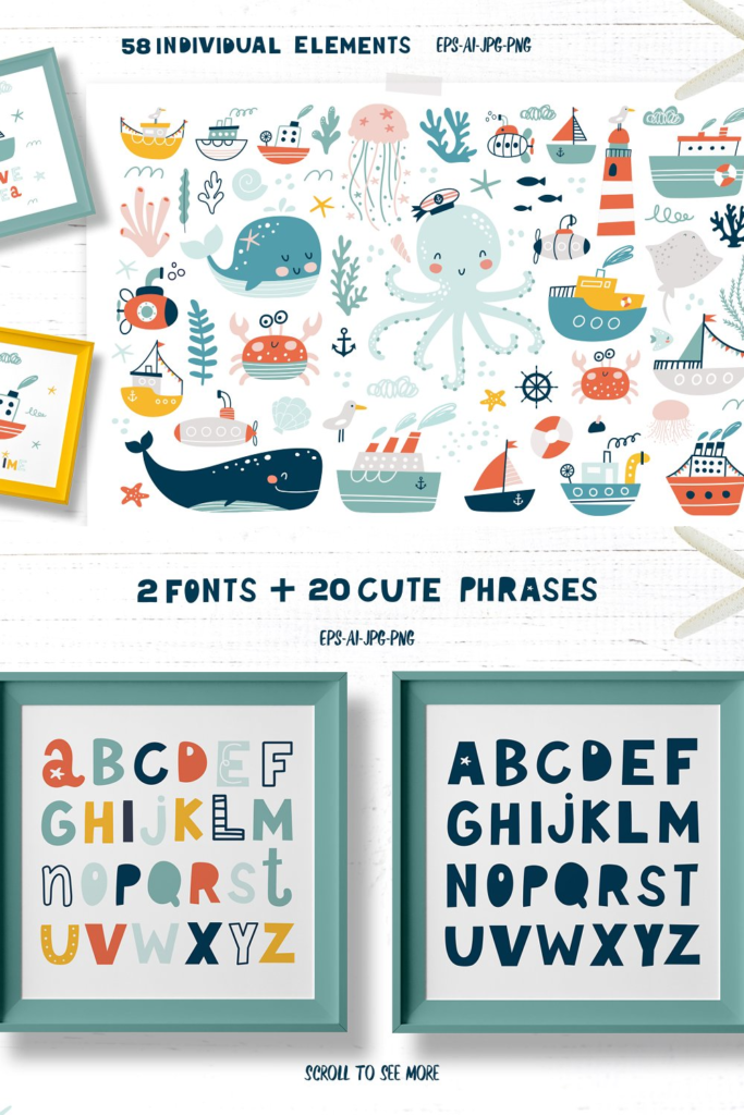 Hello Ocean Set – MasterBundles