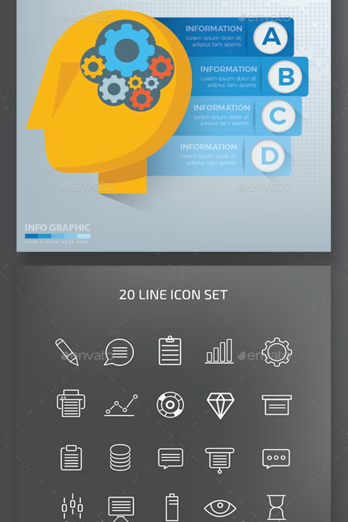 Idea Infographics Design – MasterBundles