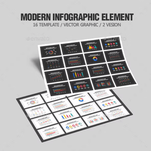 Modern Infographic Element – MasterBundles