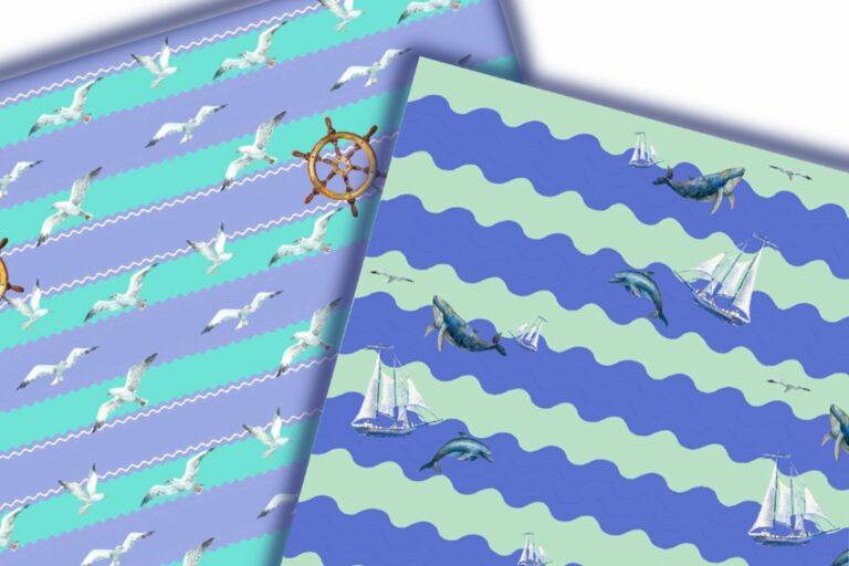 Watercolor Nautical Illustration – MasterBundles