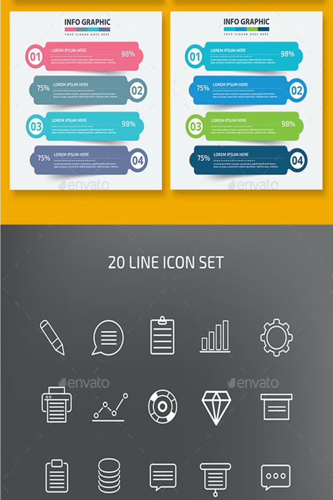 Infographic Design Elements – MasterBundles