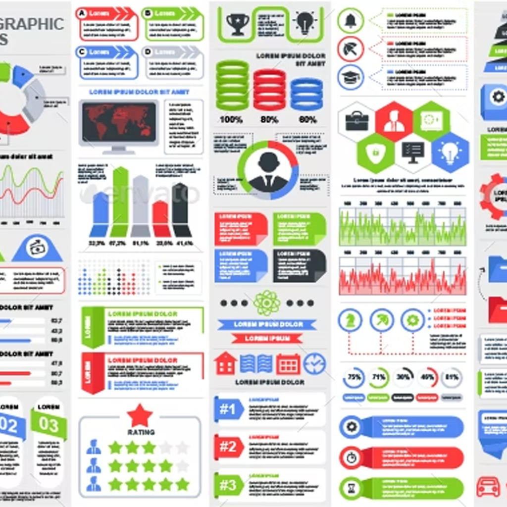 Infographic Elements – MasterBundles