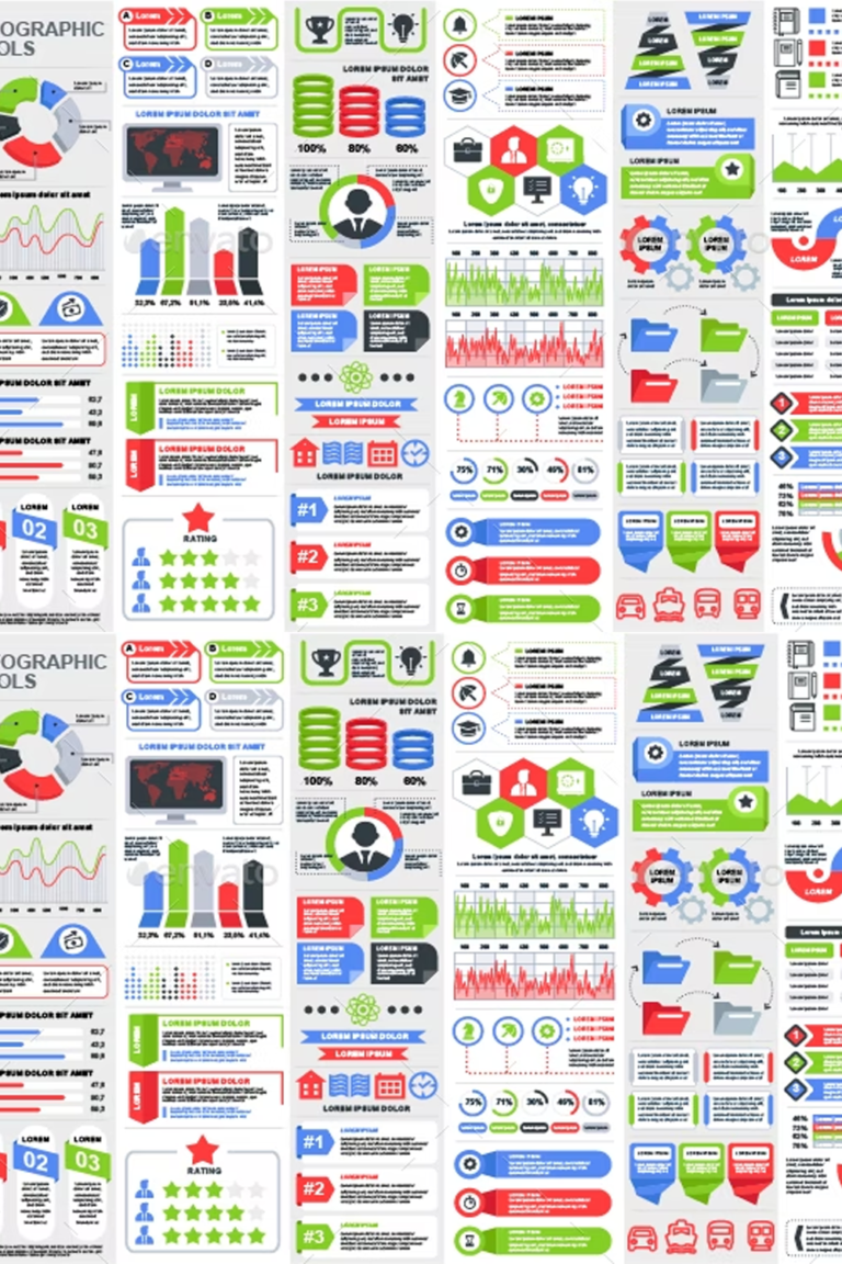 Infographic Elements – MasterBundles