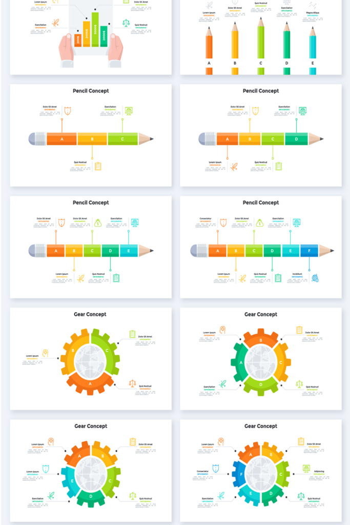 Infographic Slides p.1 – MasterBundles