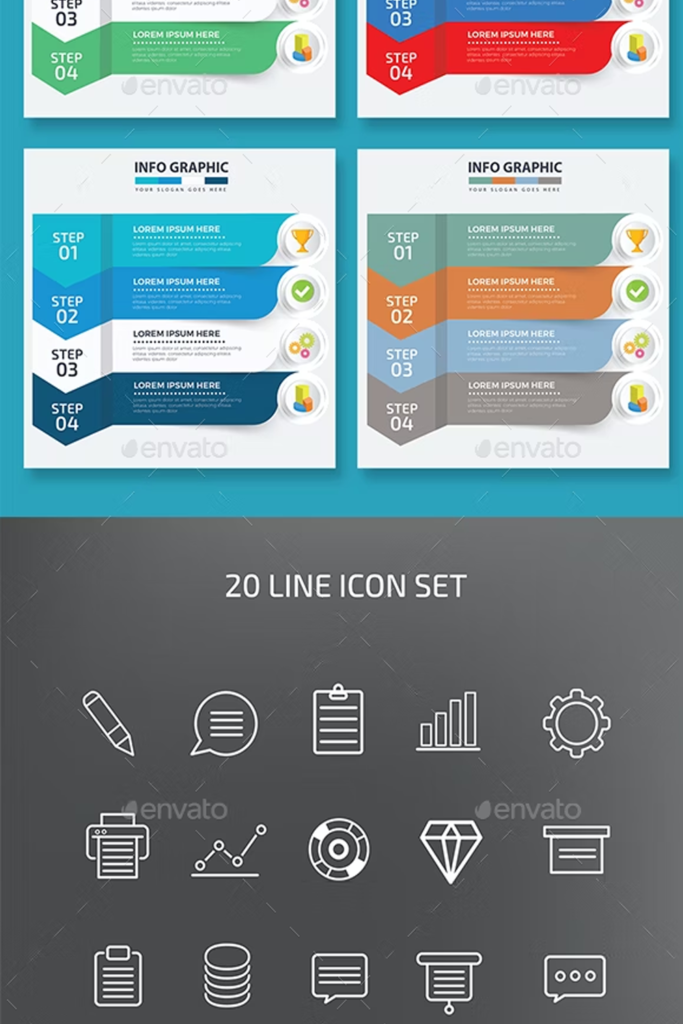 Infographics Design – MasterBundles