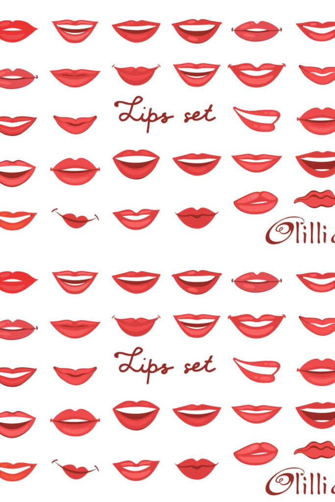 Lips Set – MasterBundles