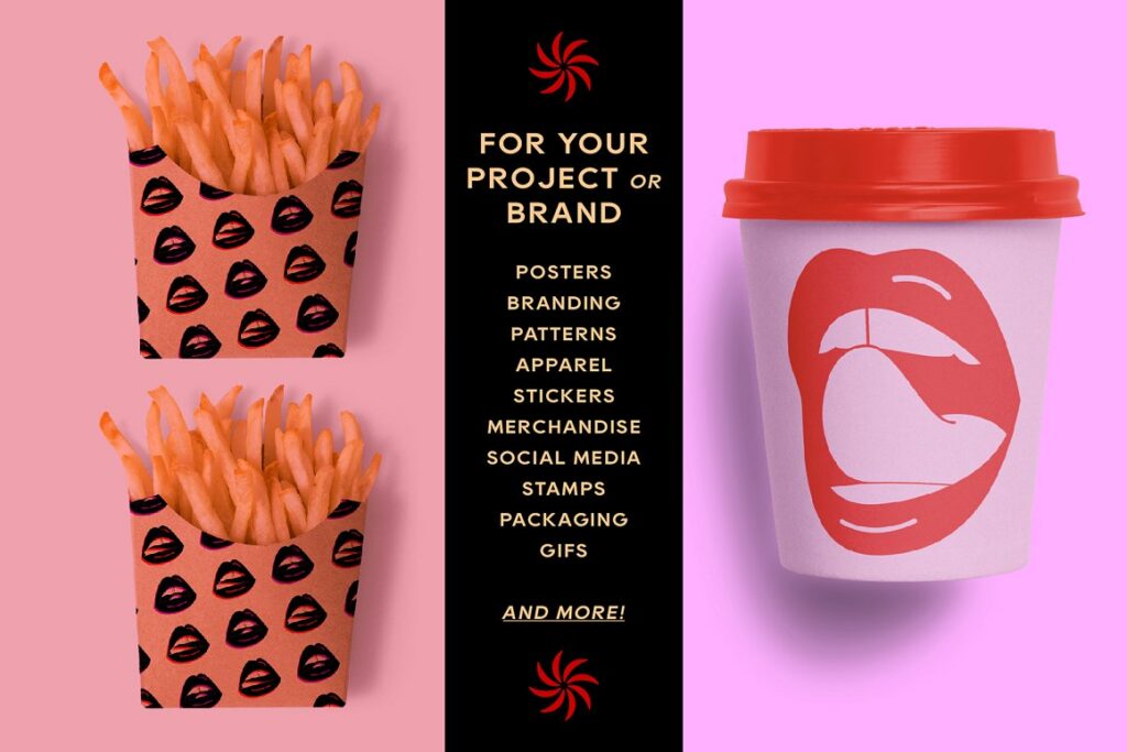 Lips Icon Set – MasterBundles