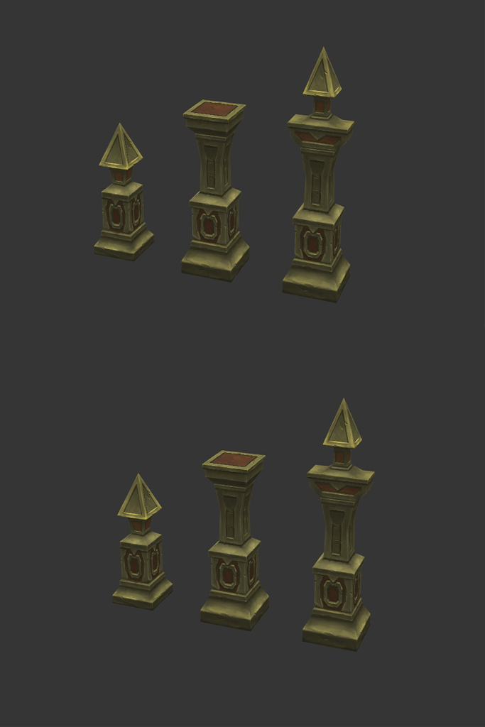 Low Poly Pillar Set – MasterBundles