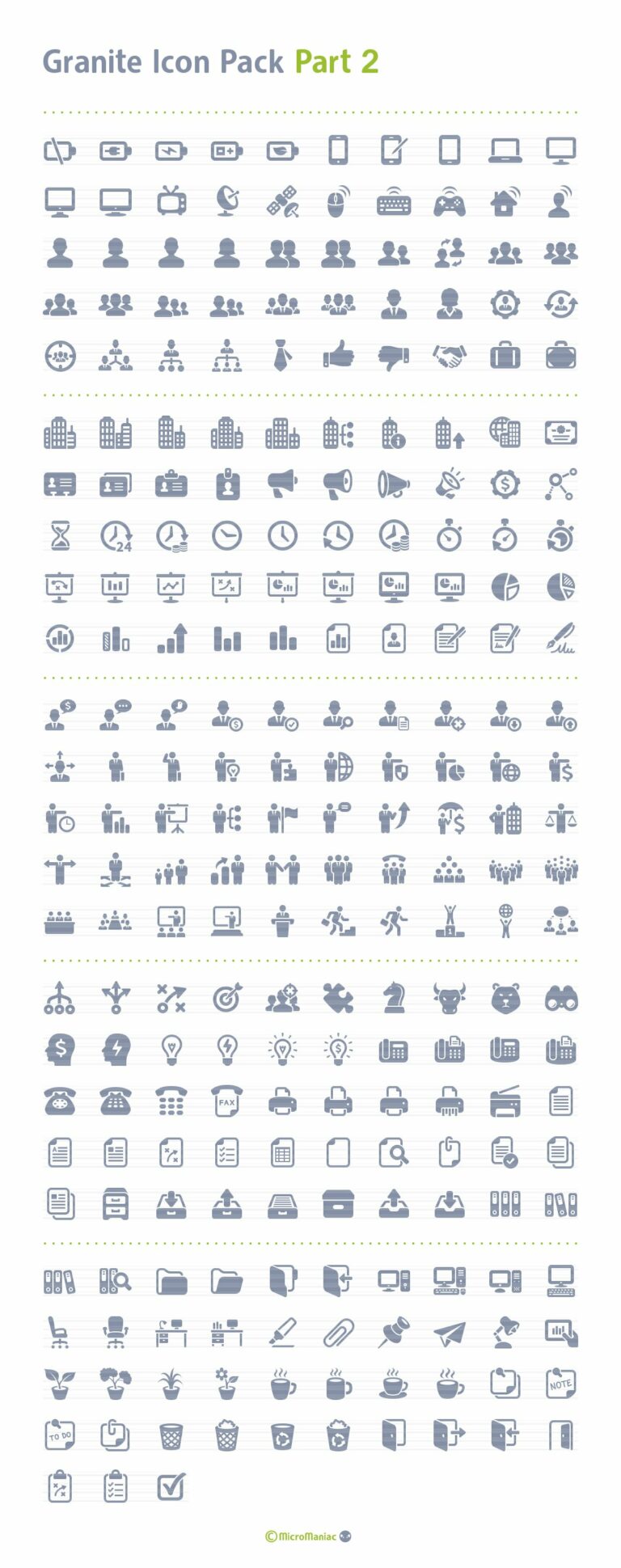 Granite Icon Pack Plus – MasterBundles
