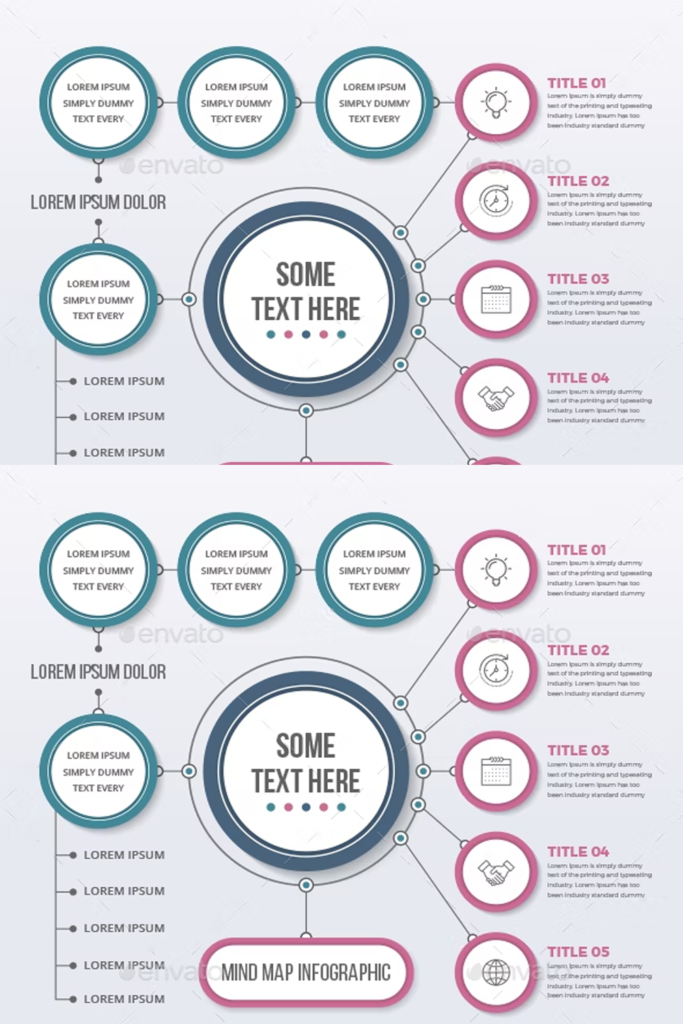 Mind Map Template – MasterBundles