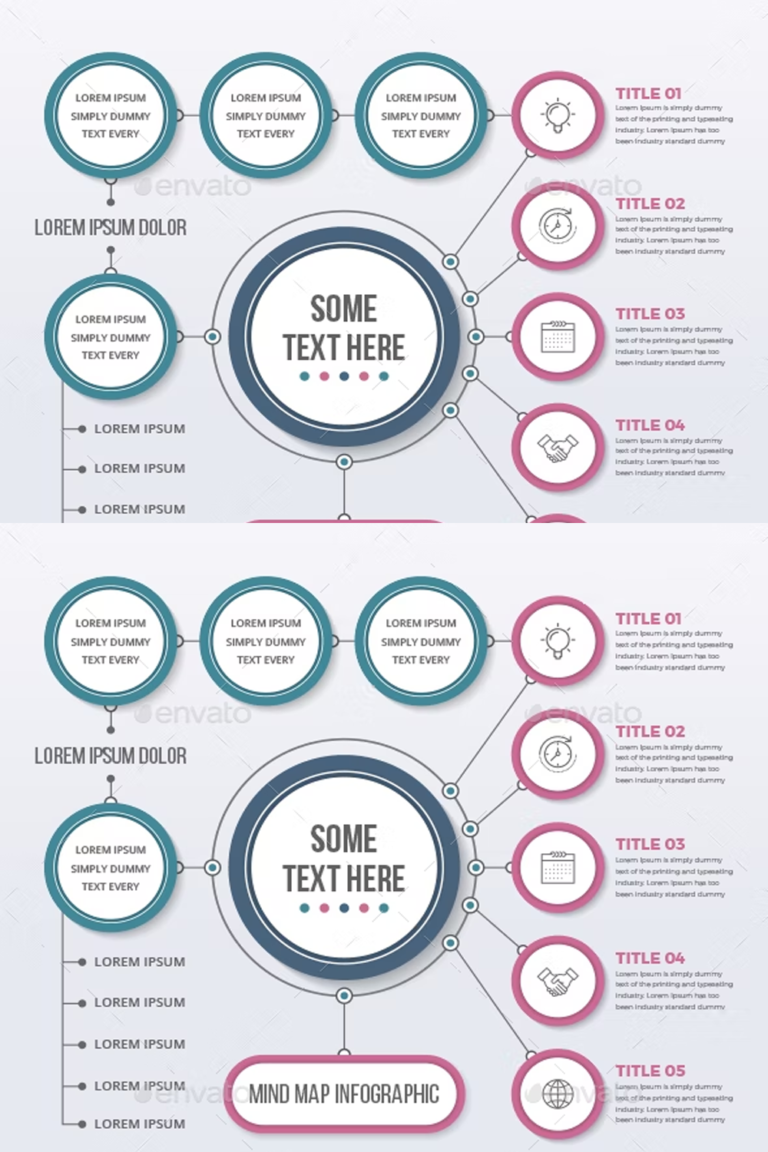 Mind Map Template – MasterBundles