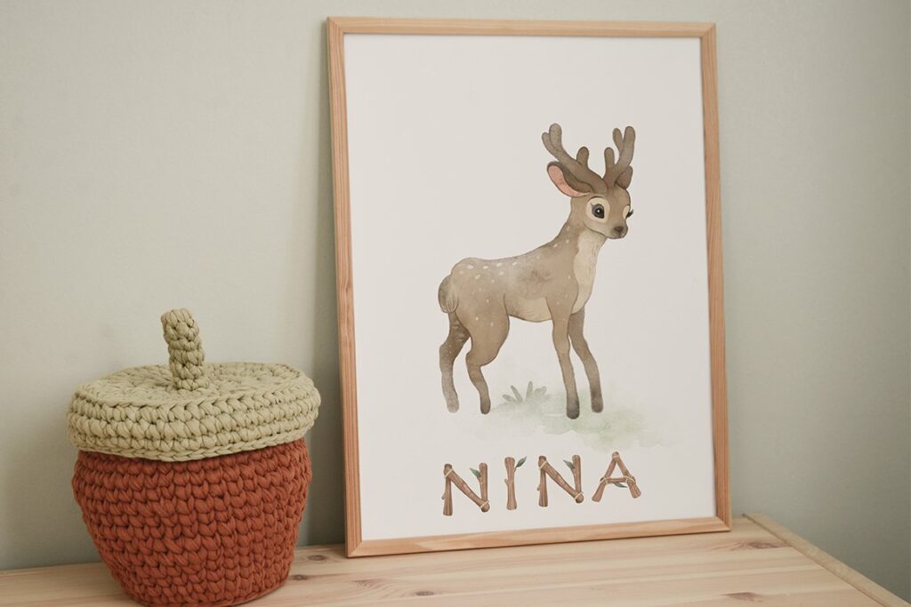 Watercolor Forest Boho Animal Set – MasterBundles