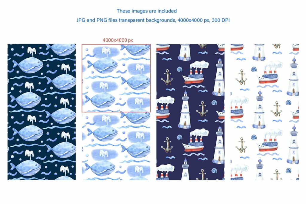 Nautical Mile Watercolor Collection – MasterBundles