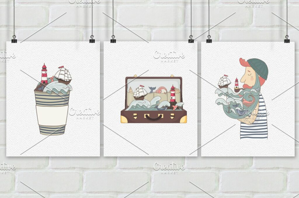 Hey, Sailor! Nautical Collection – MasterBundles