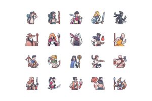 20 Avatar Classes Role-Playing Game – MasterBundles