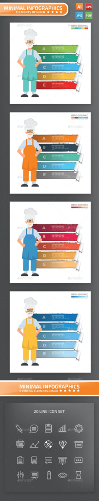 Chef Infographics – MasterBundles