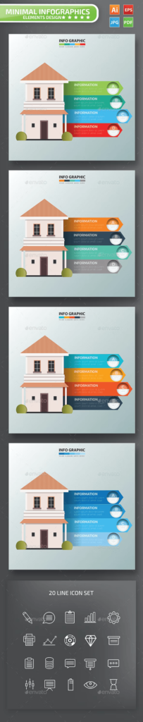 Real Estate Infographic Design – MasterBundles