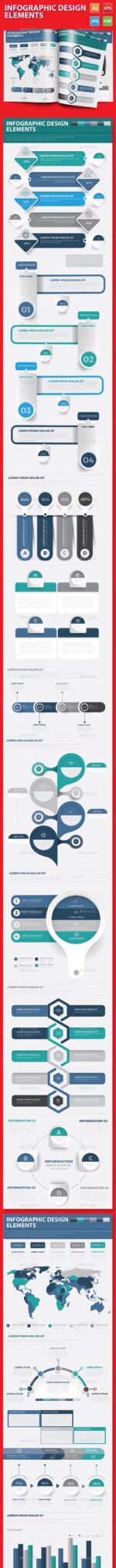 Infographic Elements – MasterBundles