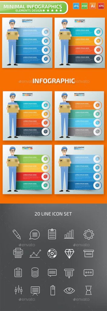 Delivery Infographics – MasterBundles