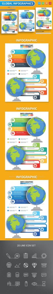Global Infographics – MasterBundles