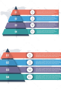 Pyramid Infographics – MasterBundles