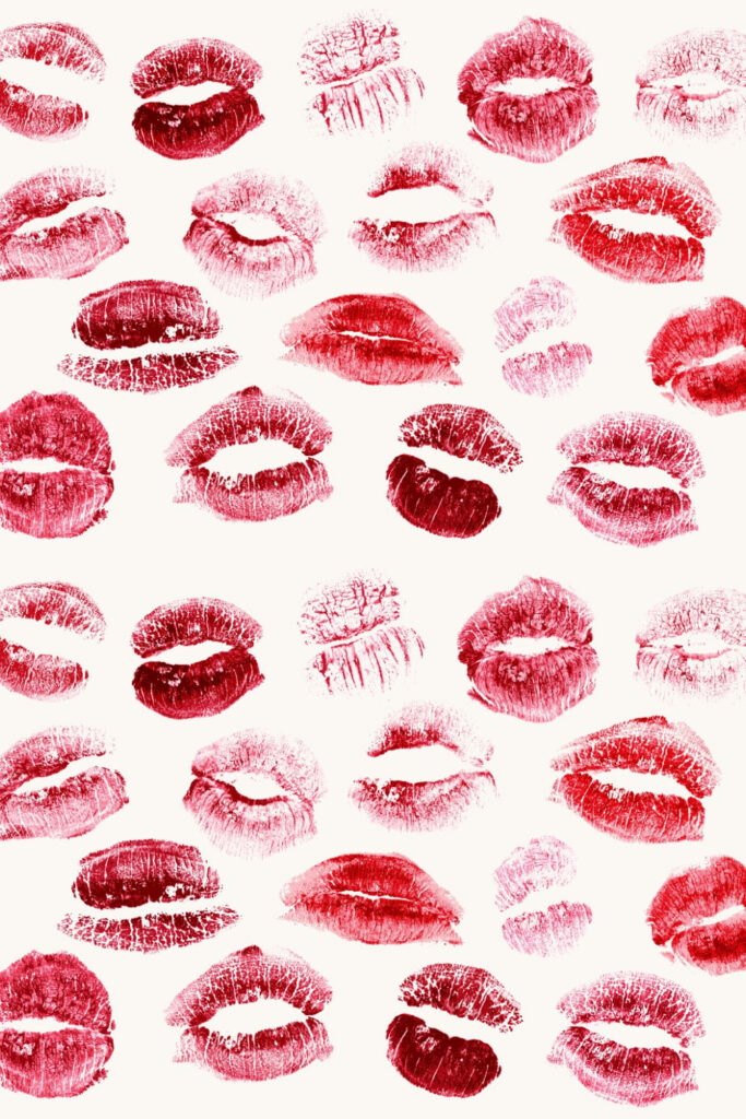 Realistic Lipstick Kisses – MasterBundles