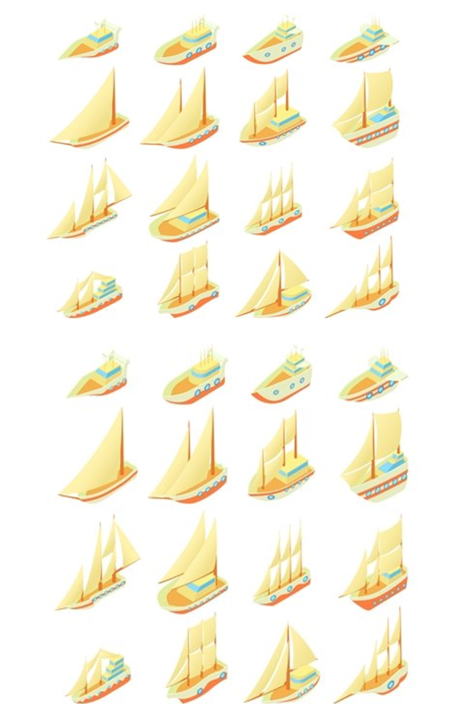 Sailing Ship Icons Set – MasterBundles
