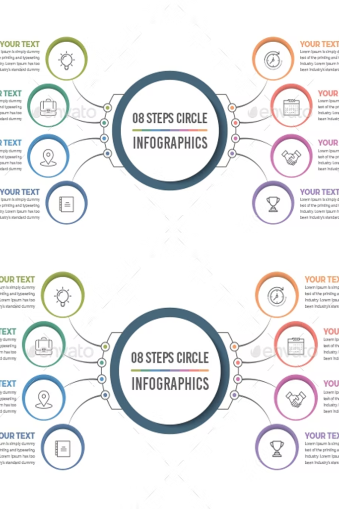 Simple Circle Infographic – MasterBundles