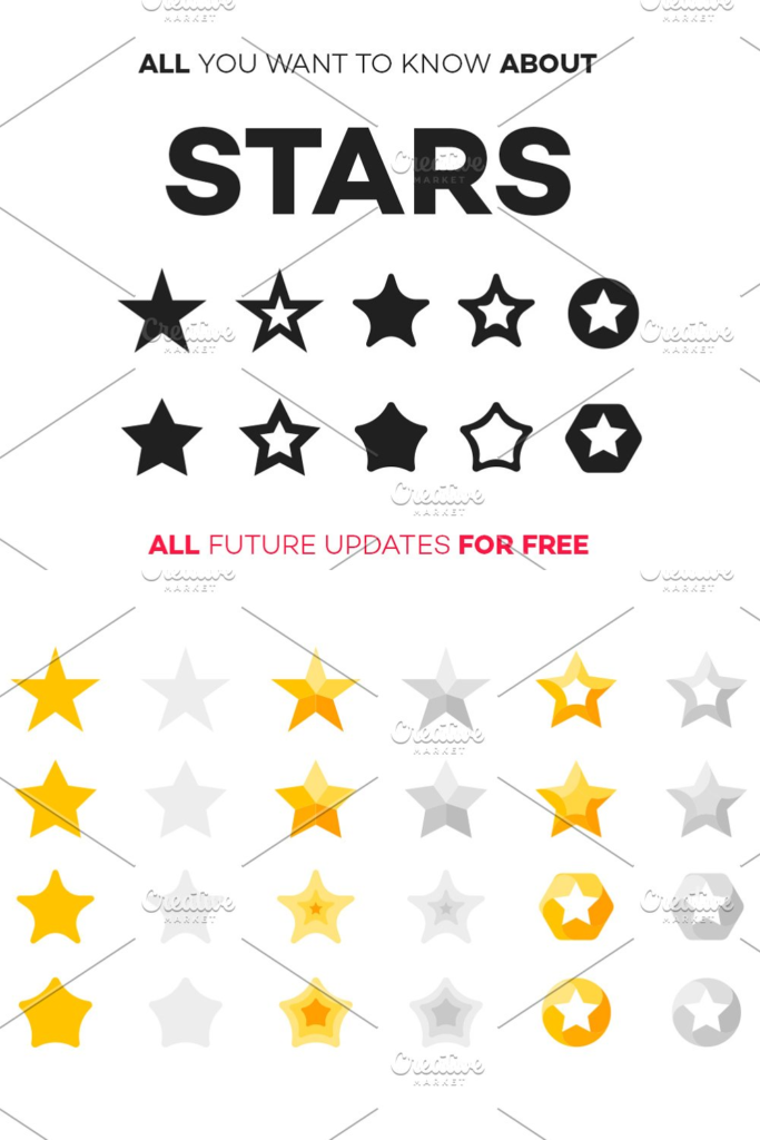 Stars. Mega Bundle – MasterBundles