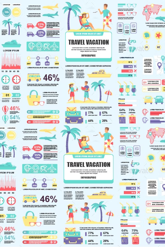 Travel Infographics – MasterBundles