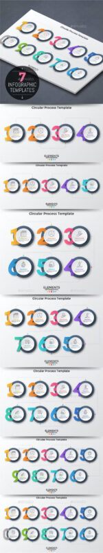 Paper Numbers Process Infographic (7 Items) – MasterBundles