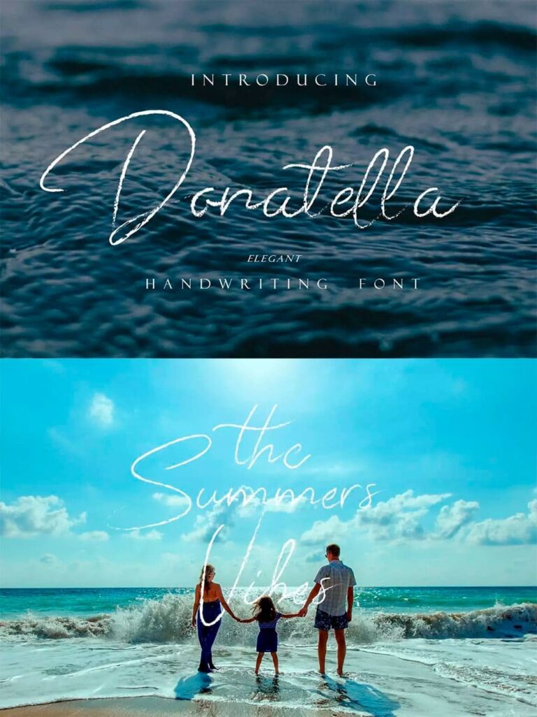 Donatella - Handwritten Signature – MasterBundles