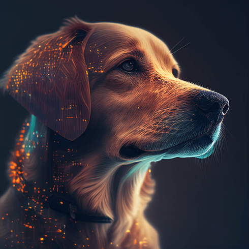 Free AI Generated Dog – MasterBundles