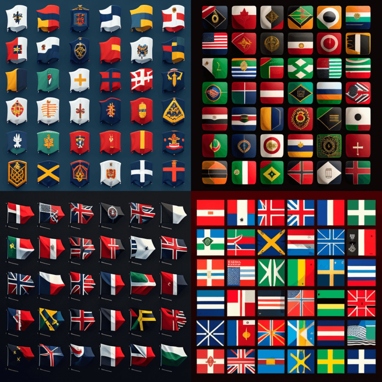 Free AI Generated Flags – MasterBundles