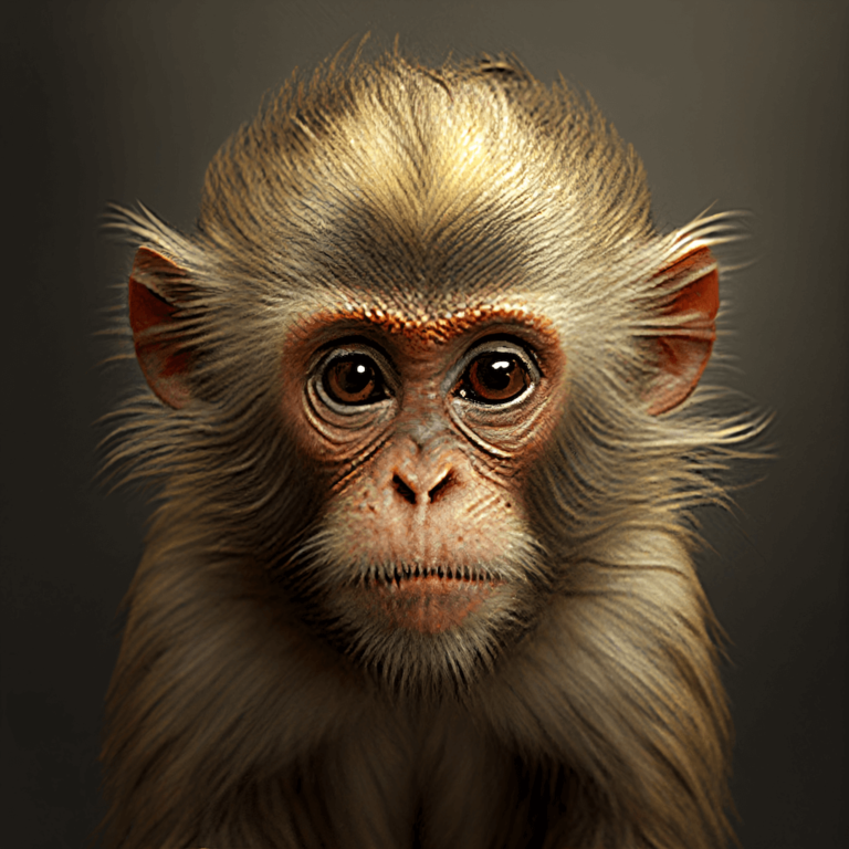Free AI Generated Monkey – MasterBundles