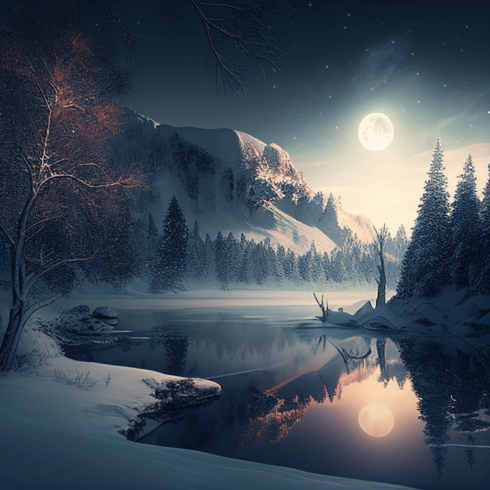 Free Winter Backgrounds – MasterBundles