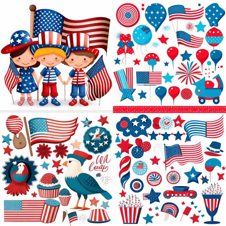Free 4th Of July Clipart – MasterBundles