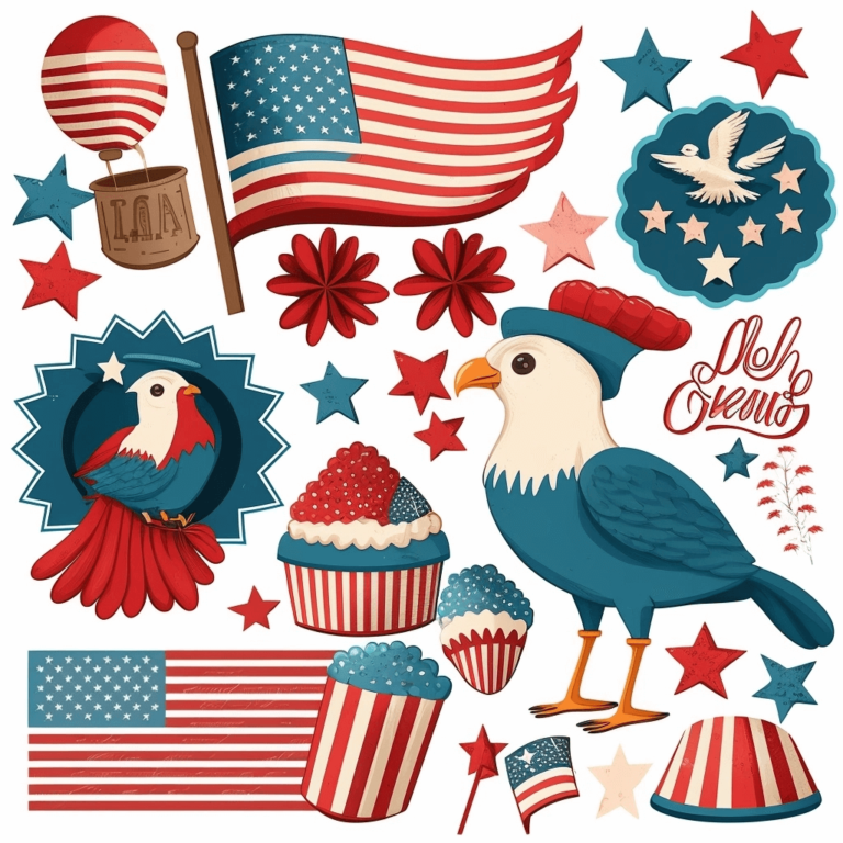 Free 4th Of July Clipart – MasterBundles