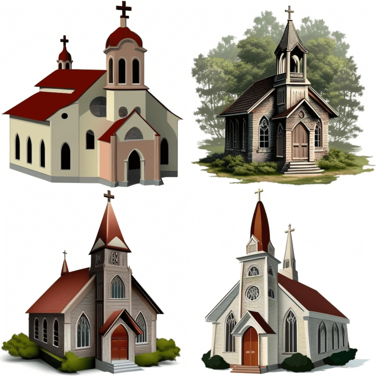 Free Church Clipart – MasterBundles