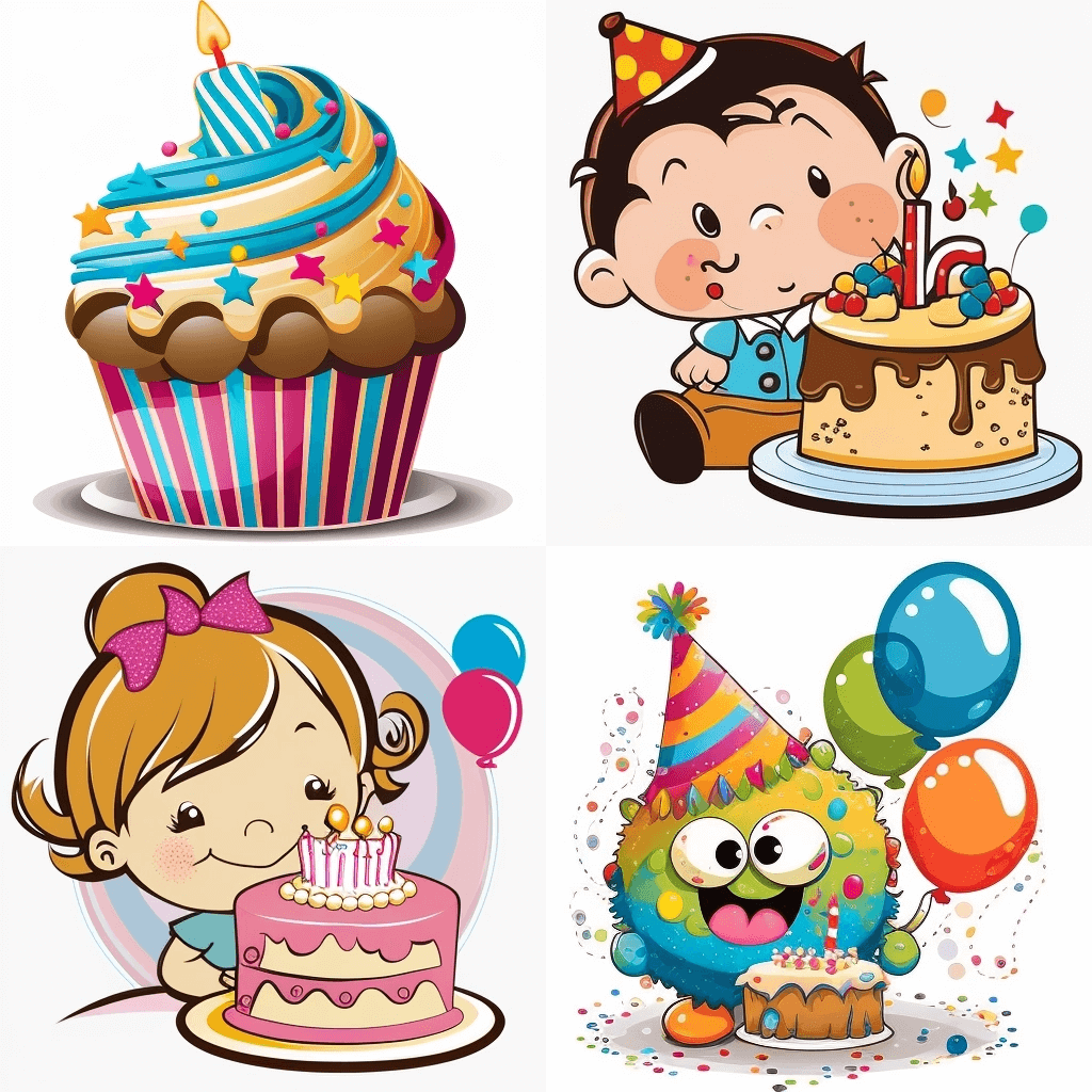 Birthday Cartoon Clipart