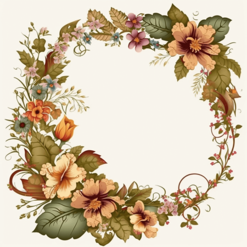 Free Floral Border Clipart – MasterBundles