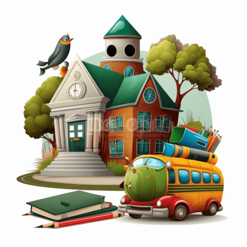 Free School Clipart – MasterBundles