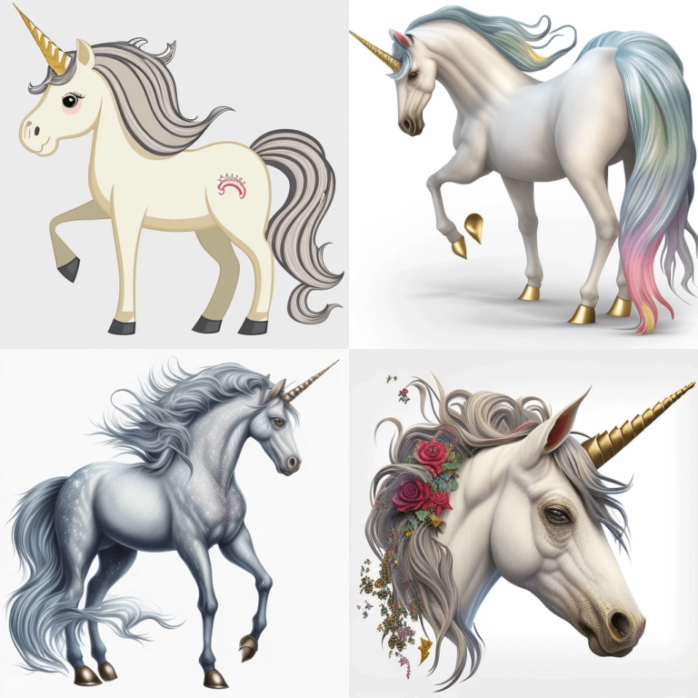 Free Unicorn Clipart – MasterBundles