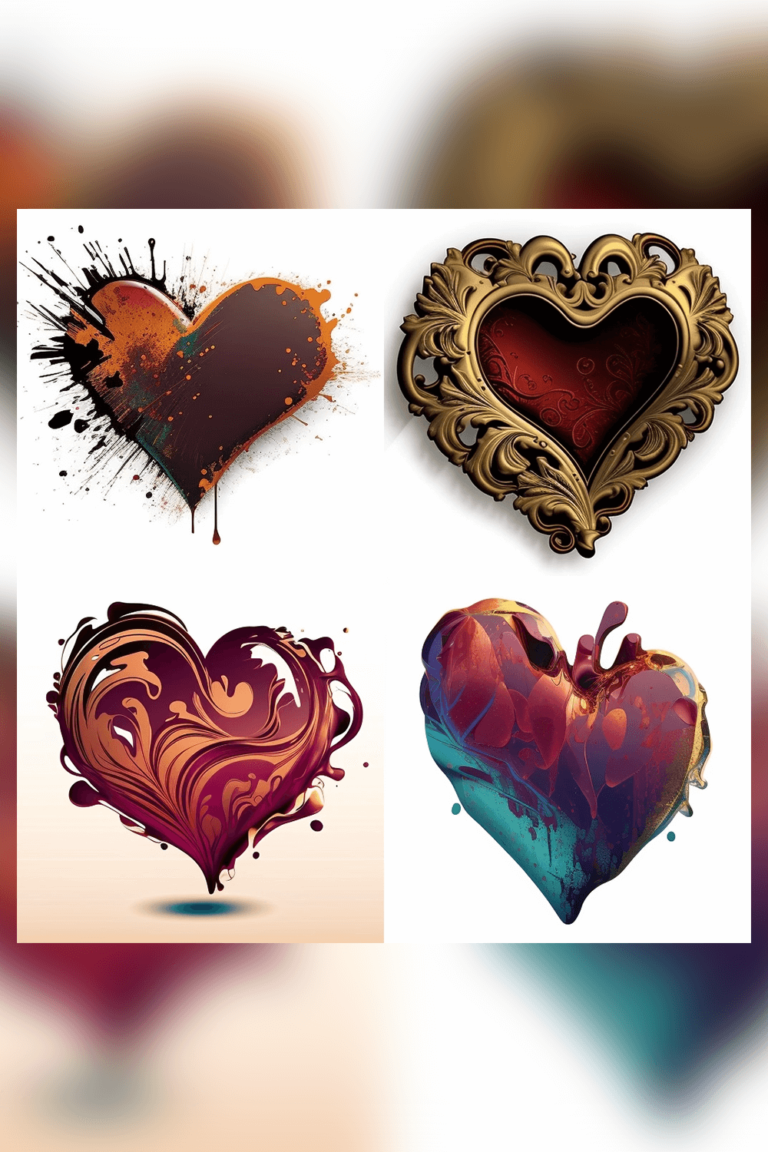 Heart Clipart Free – MasterBundles