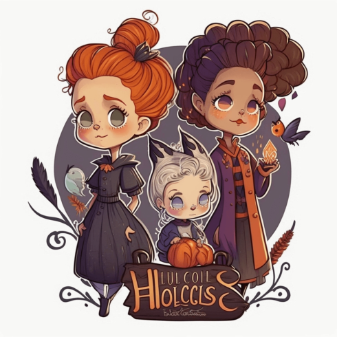 Hocus Pocus Clipart Free – MasterBundles